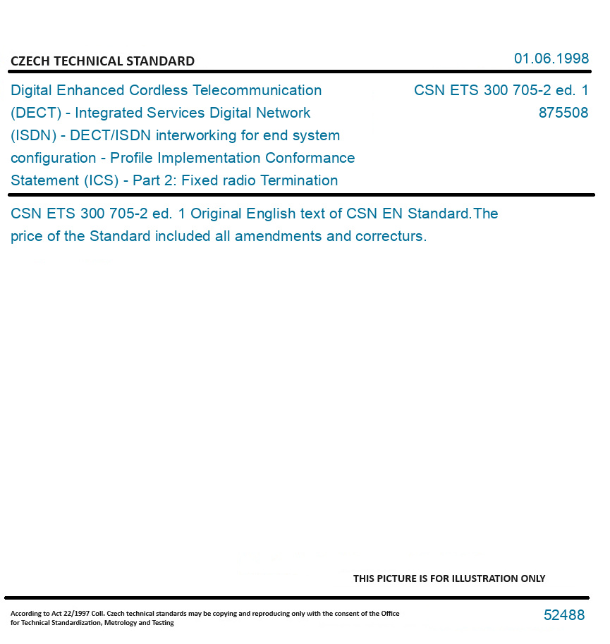 CSN ETS 300 705-2 ed. 1 - Digital Enhanced Cordless Telecommunication ...