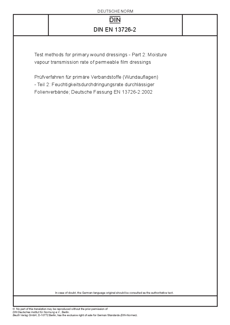 DIN EN 13726-2