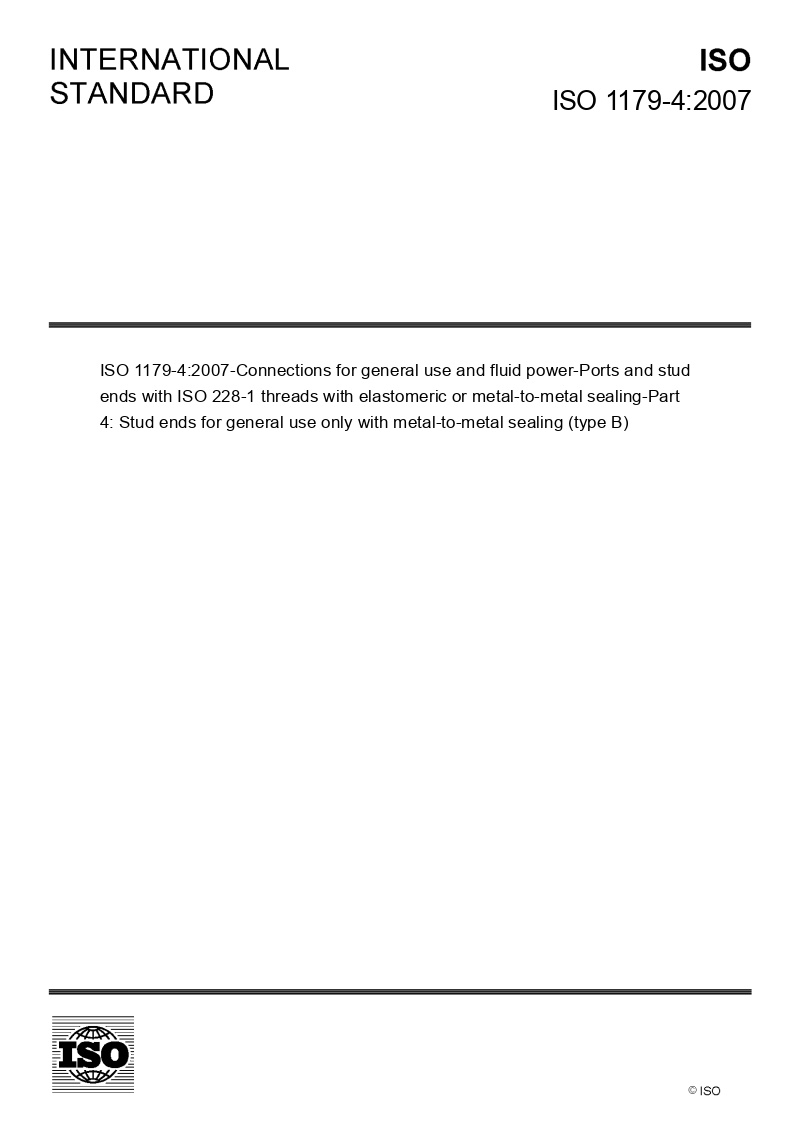 ISO 1179-4:2007