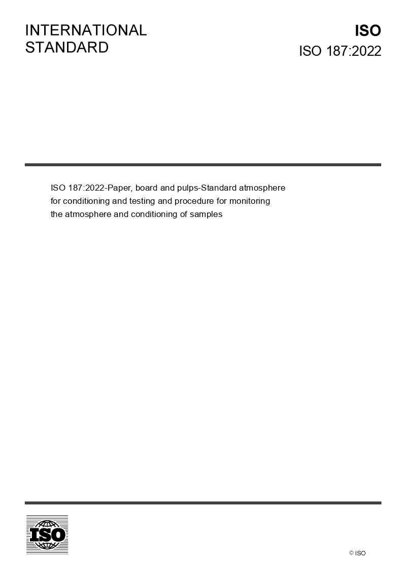 ISO 187:2022