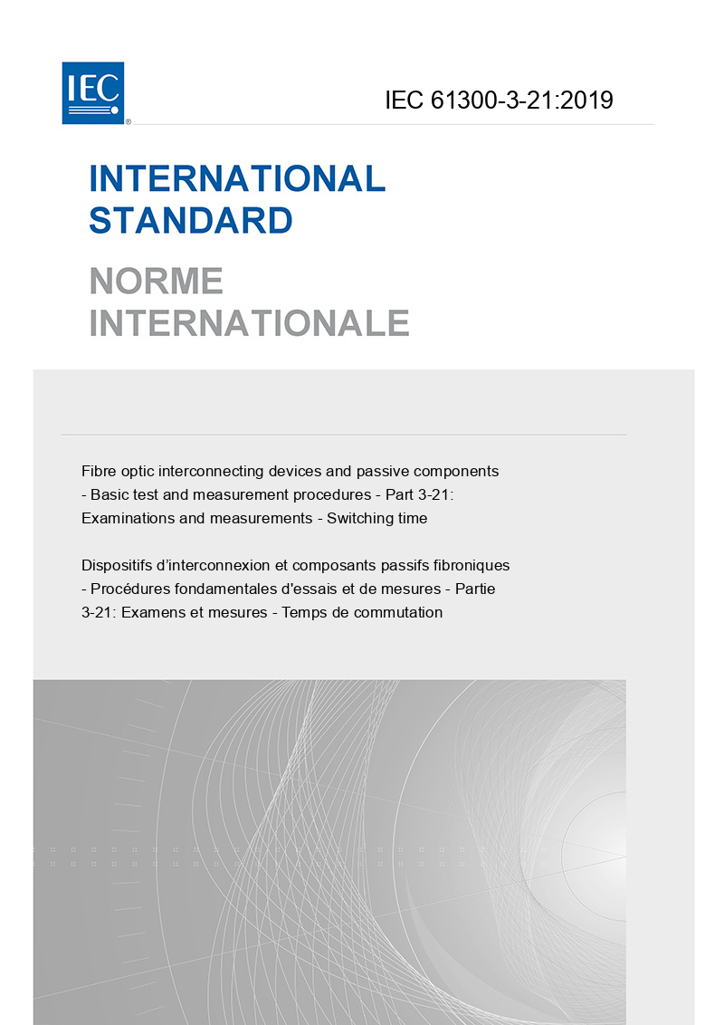 IEC 61300-3-21:2019