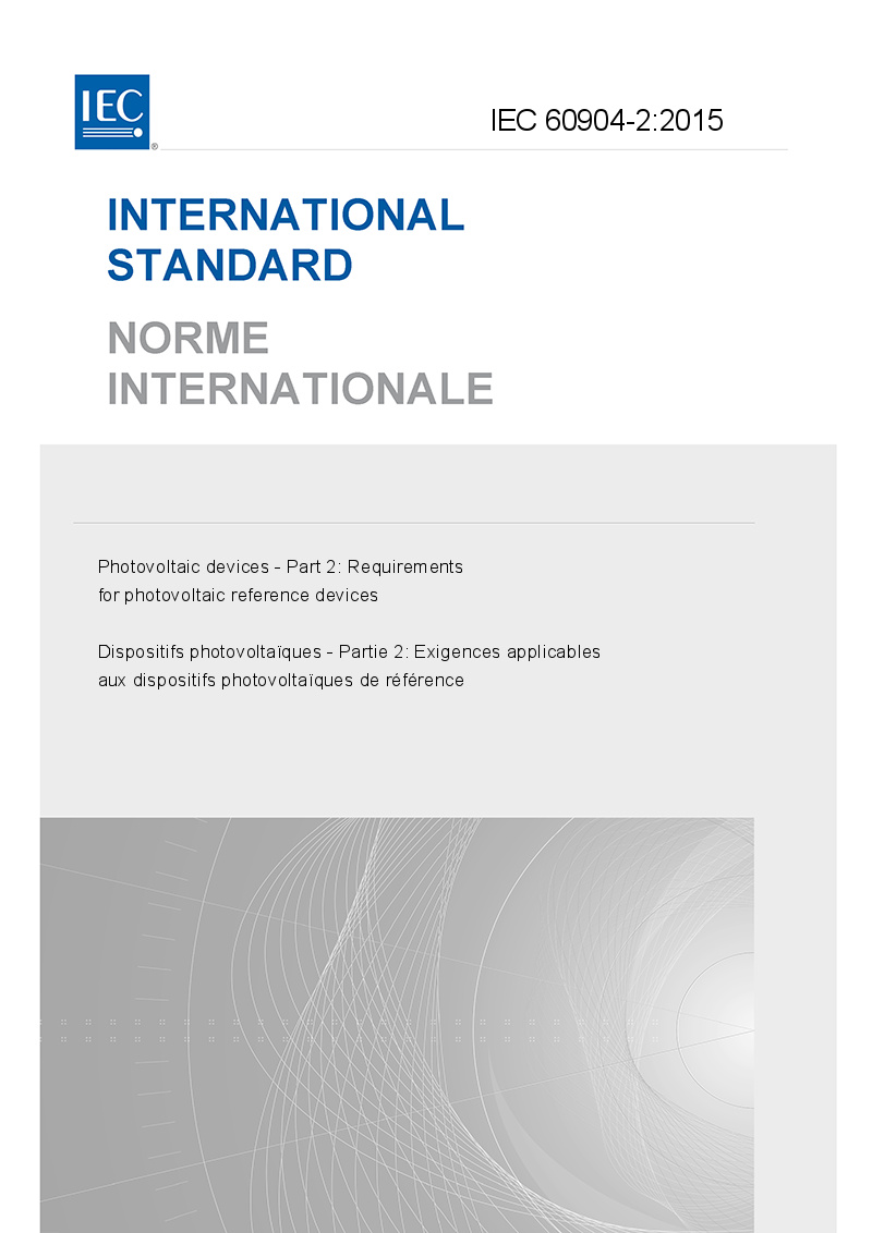 IEC 60904-2:2015