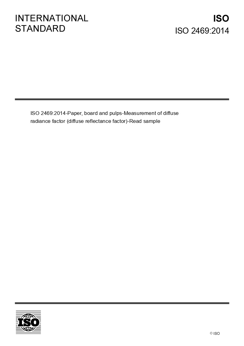 ISO 2469:2014