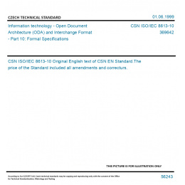 CSN ISO/IEC 8613-10 - Information technology - Open Document ...
