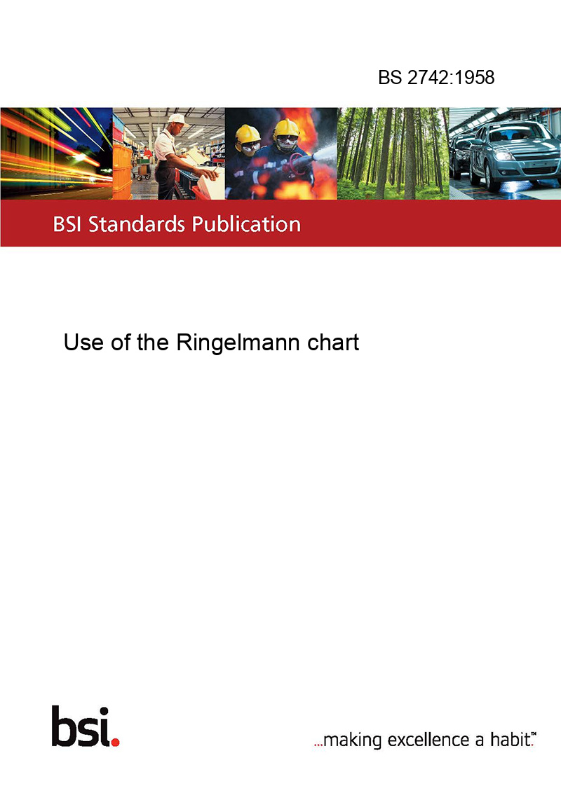 BS 2742:1958 Use of the Ringelmann chart