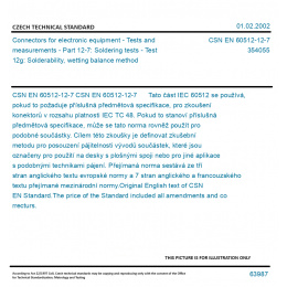 CSN EN 60512-12-7 - Connectors for electronic equipment - Tests and ...