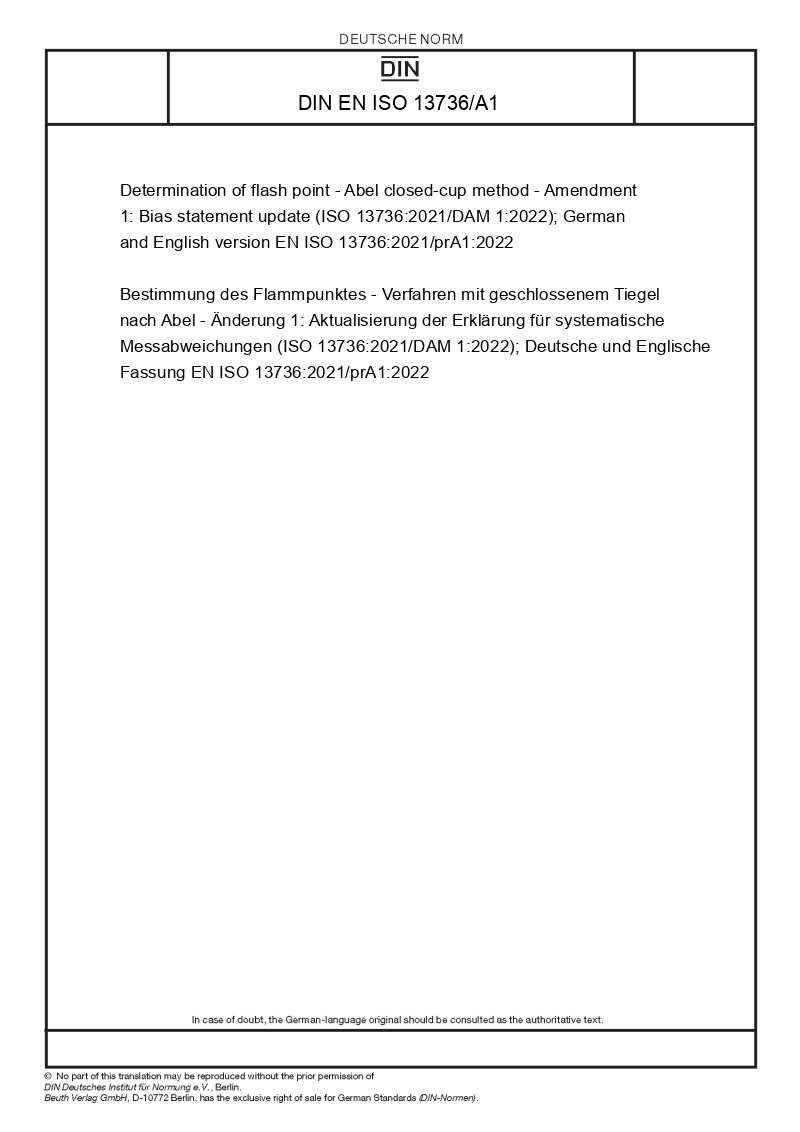 DIN EN ISO 13736/A1