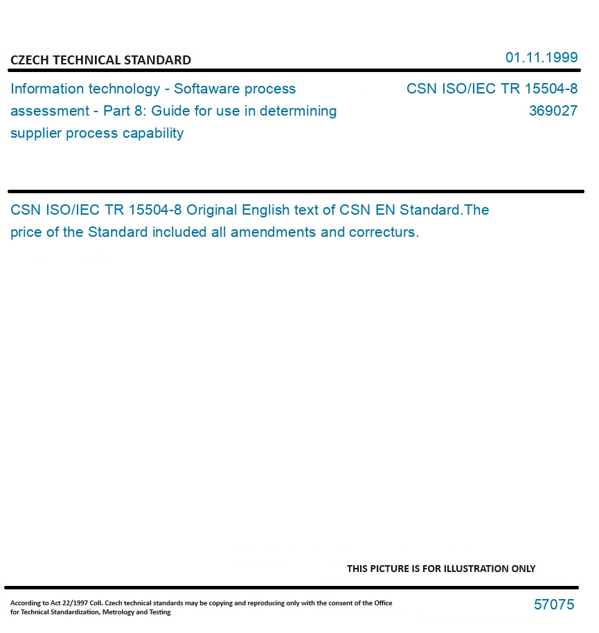 CSN ISO/IEC TR 15504-8 - Information technology - Softaware process ... CSN ISO/IEC TR 15504-8 - Information technology - Softaware process ...