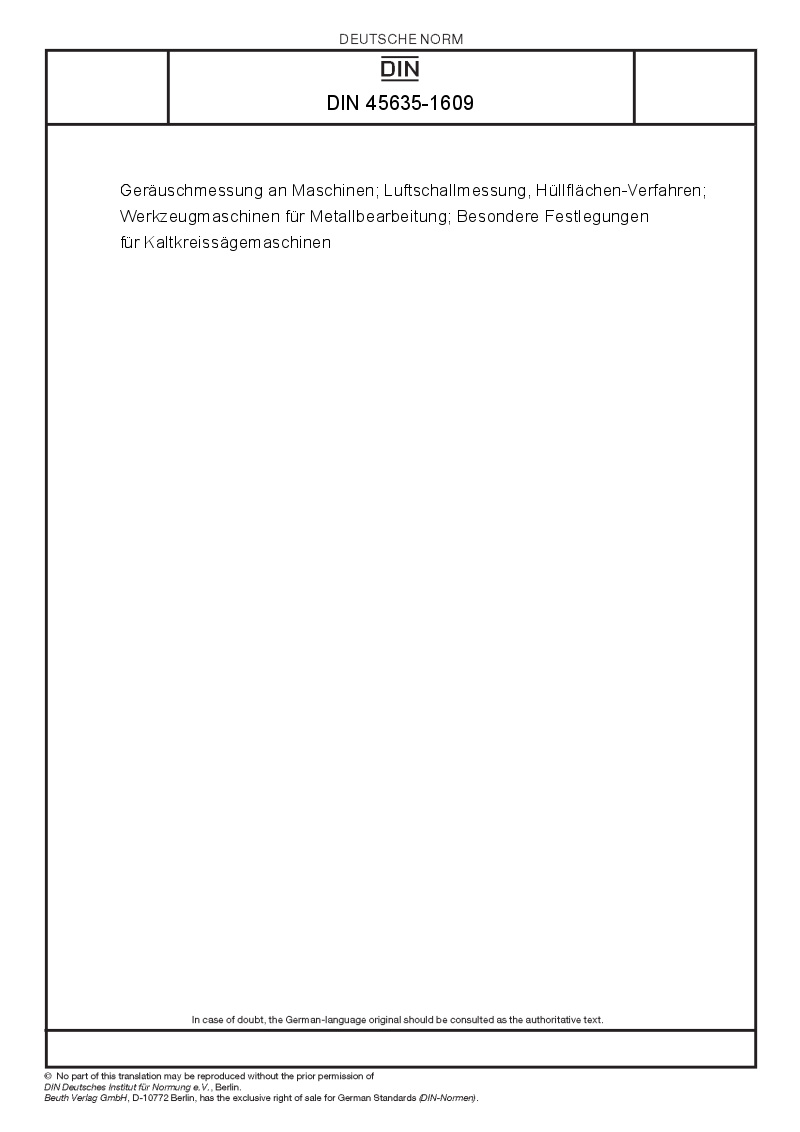 DIN 45635-1609