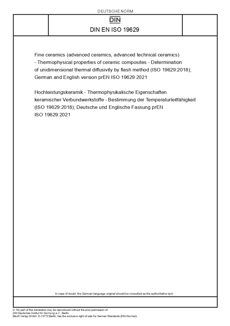 DIN EN ISO 19629 - European Standards