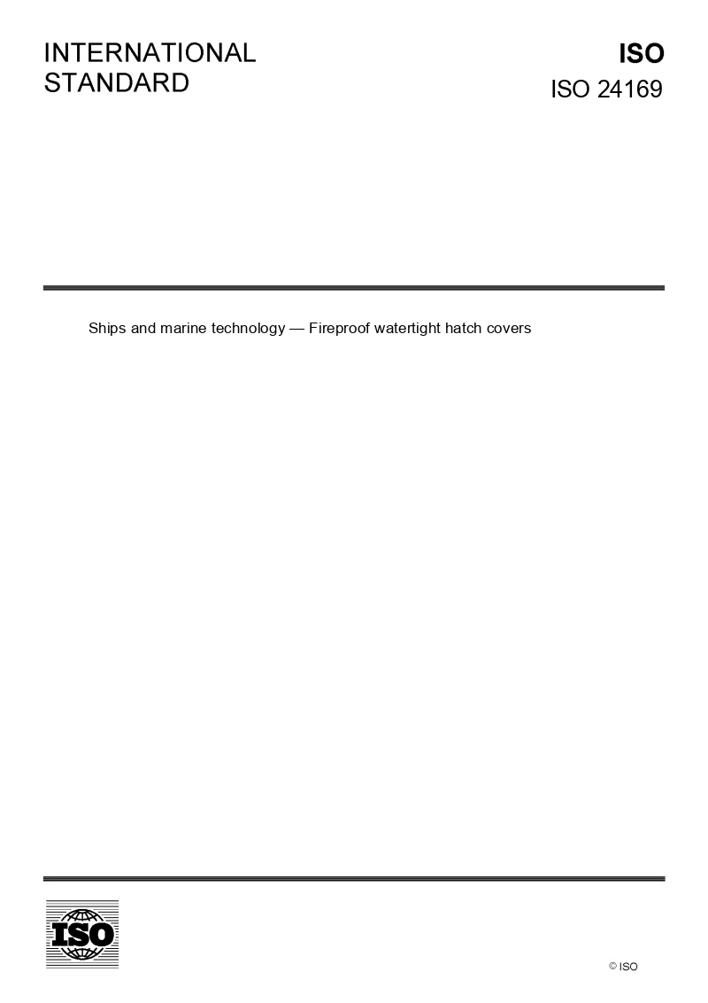 ISO 24169 - European Standards