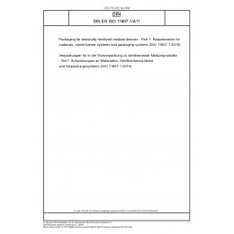 DIN EN ISO 11607-1/A11