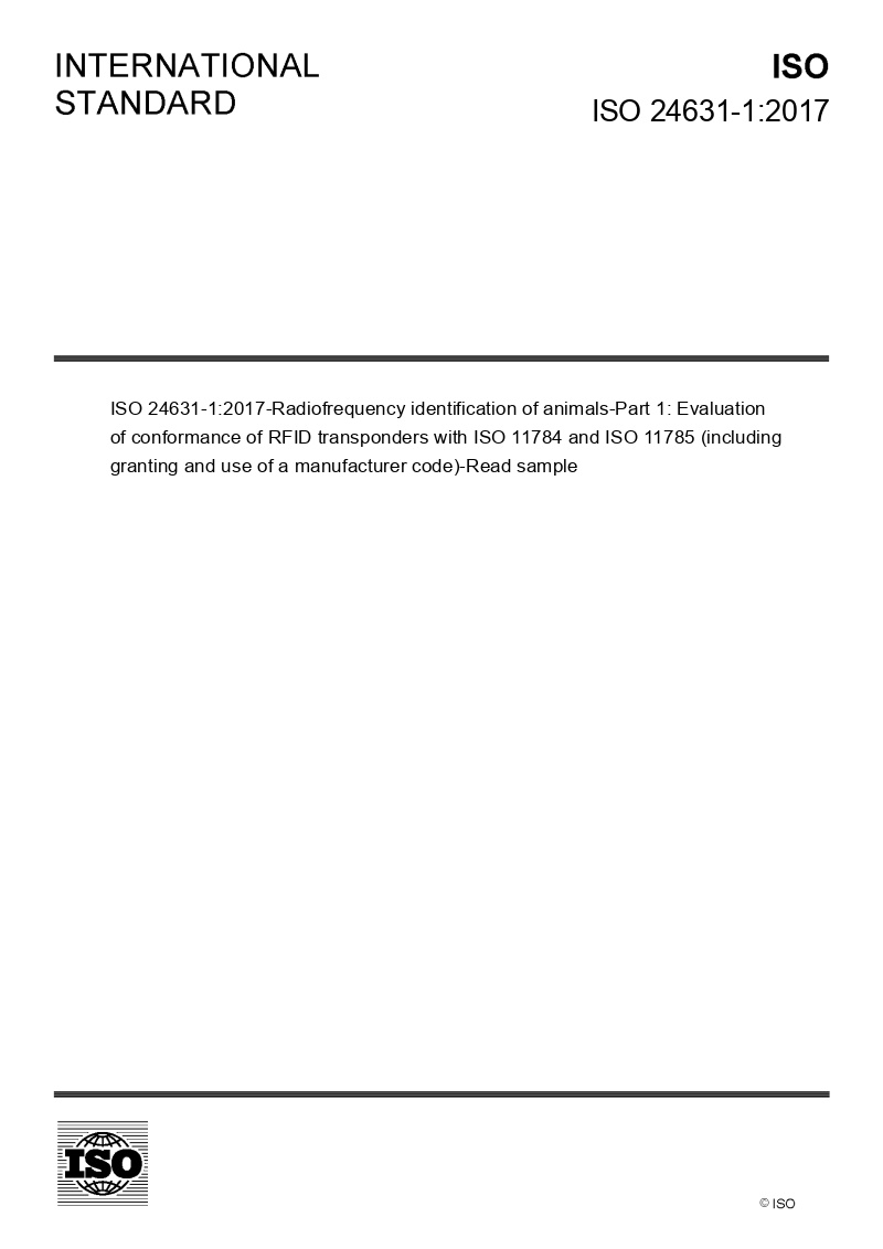 ISO 24631-1:2017