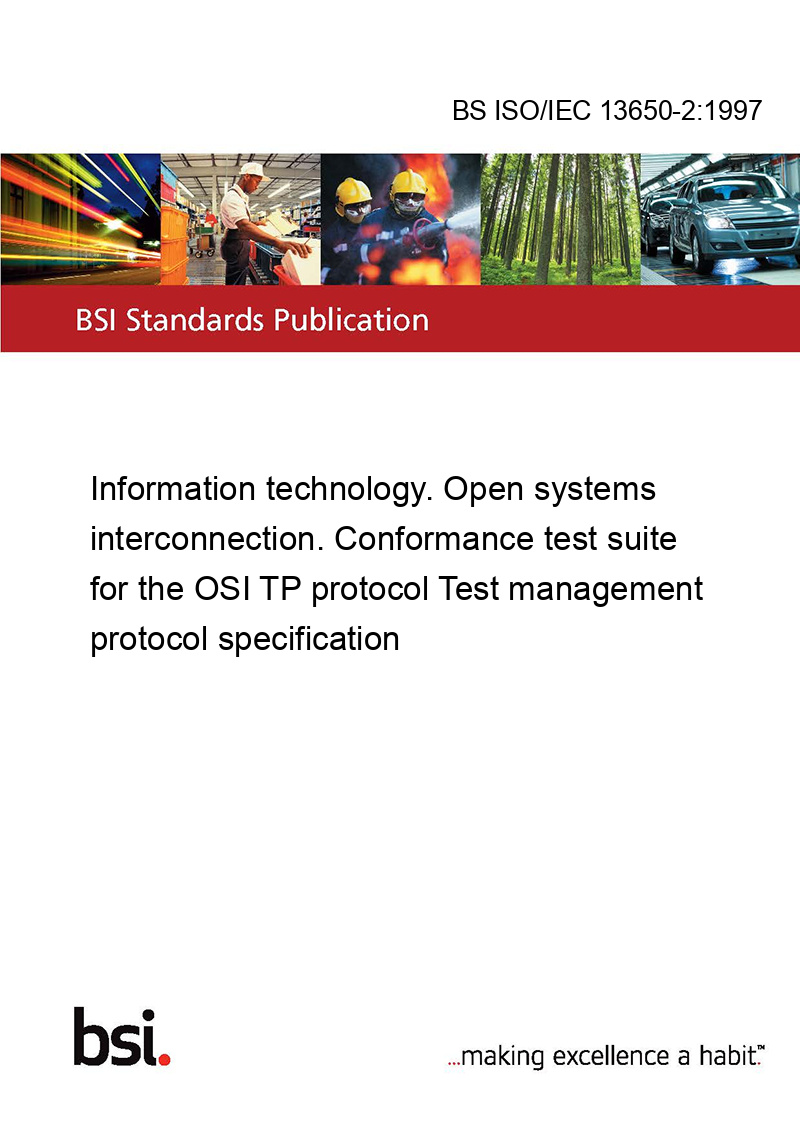 BS ISO/IEC 13650-2:1997 Information technology. Open systems ...