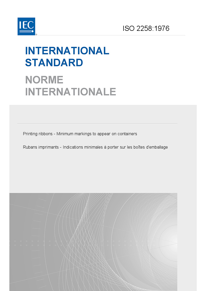 ISO 2258:1976