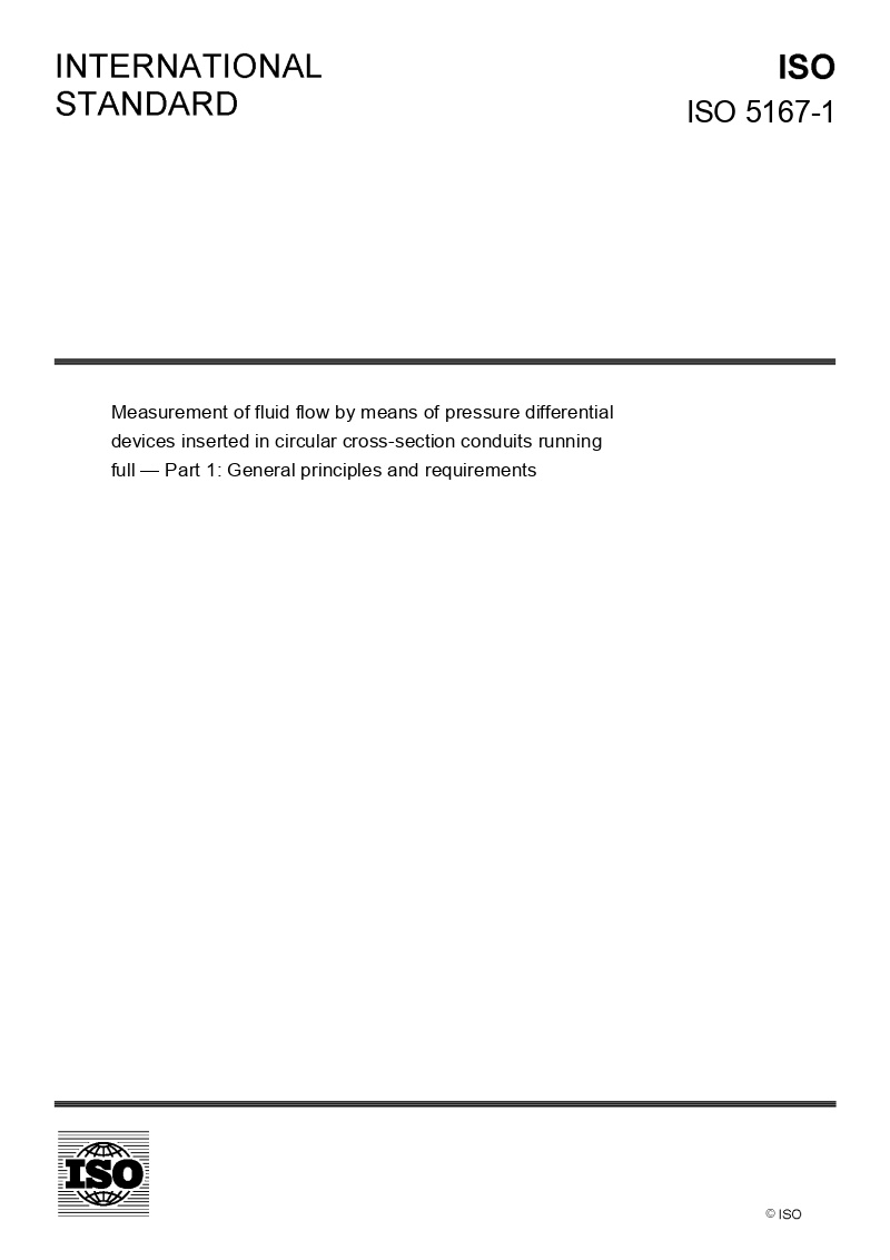 ISO 5167-1 - European Standards