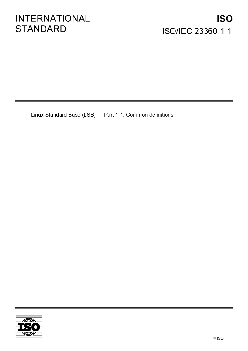 ISO/IEC 23360-1-1:2021