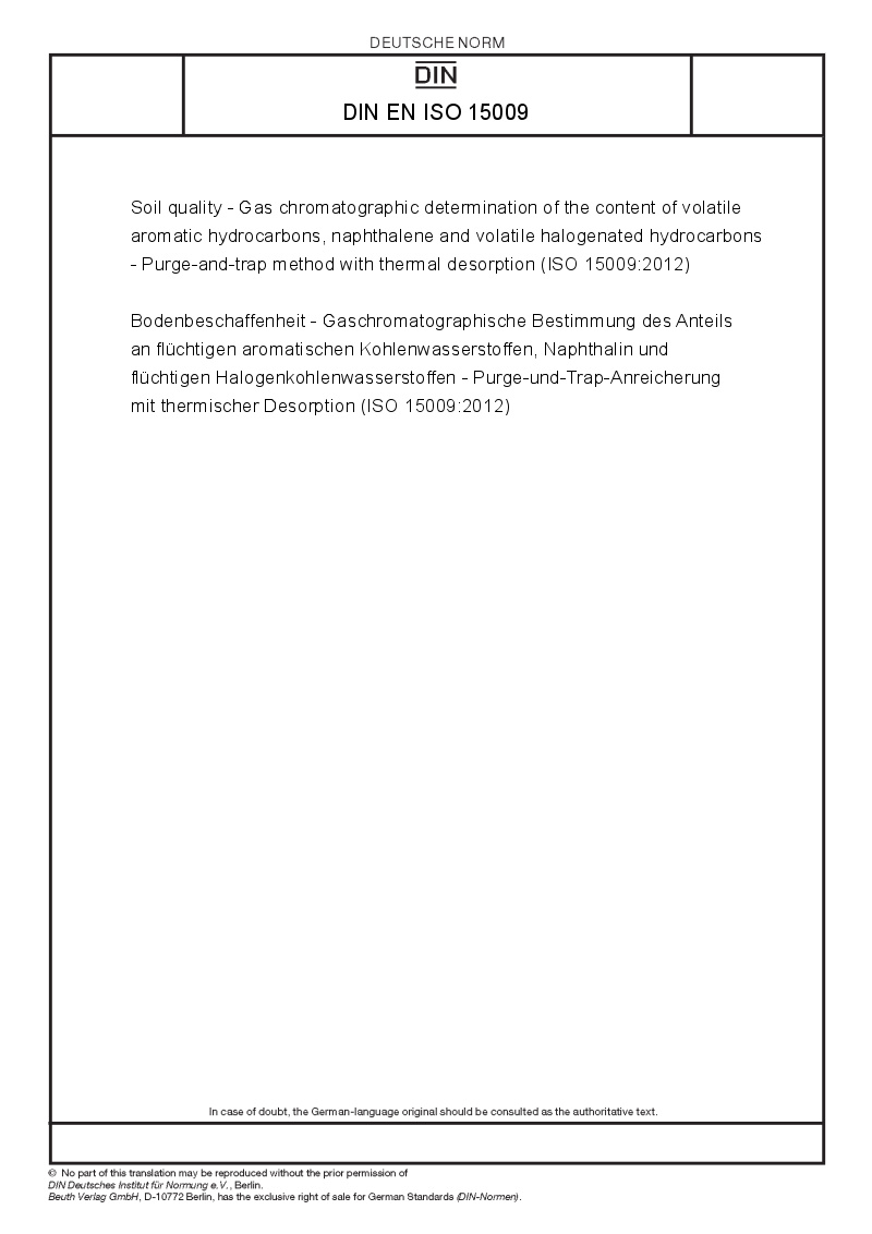 DIN EN ISO 15009