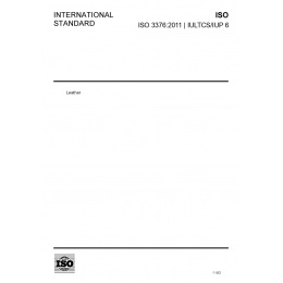 ISO 3376:2011 | IULTCS/IUP 6
