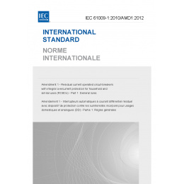 IEC 61009-1:2010/AMD1:2012