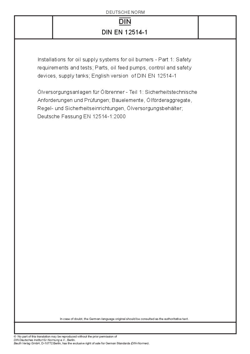 DIN EN 12514-1