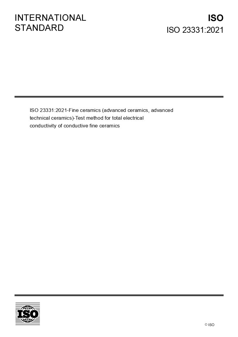 ISO 23331:2021