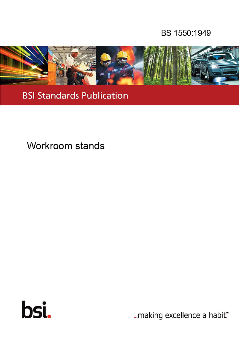 BS 1550:1949 Workroom stands