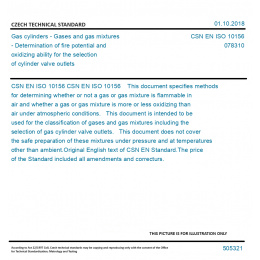 CSN EN ISO 10156 - Gas cylinders - Gases and gas mixtures ...