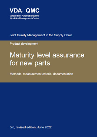 VDA - Maturity Level Assurance for new Parts - European Standards