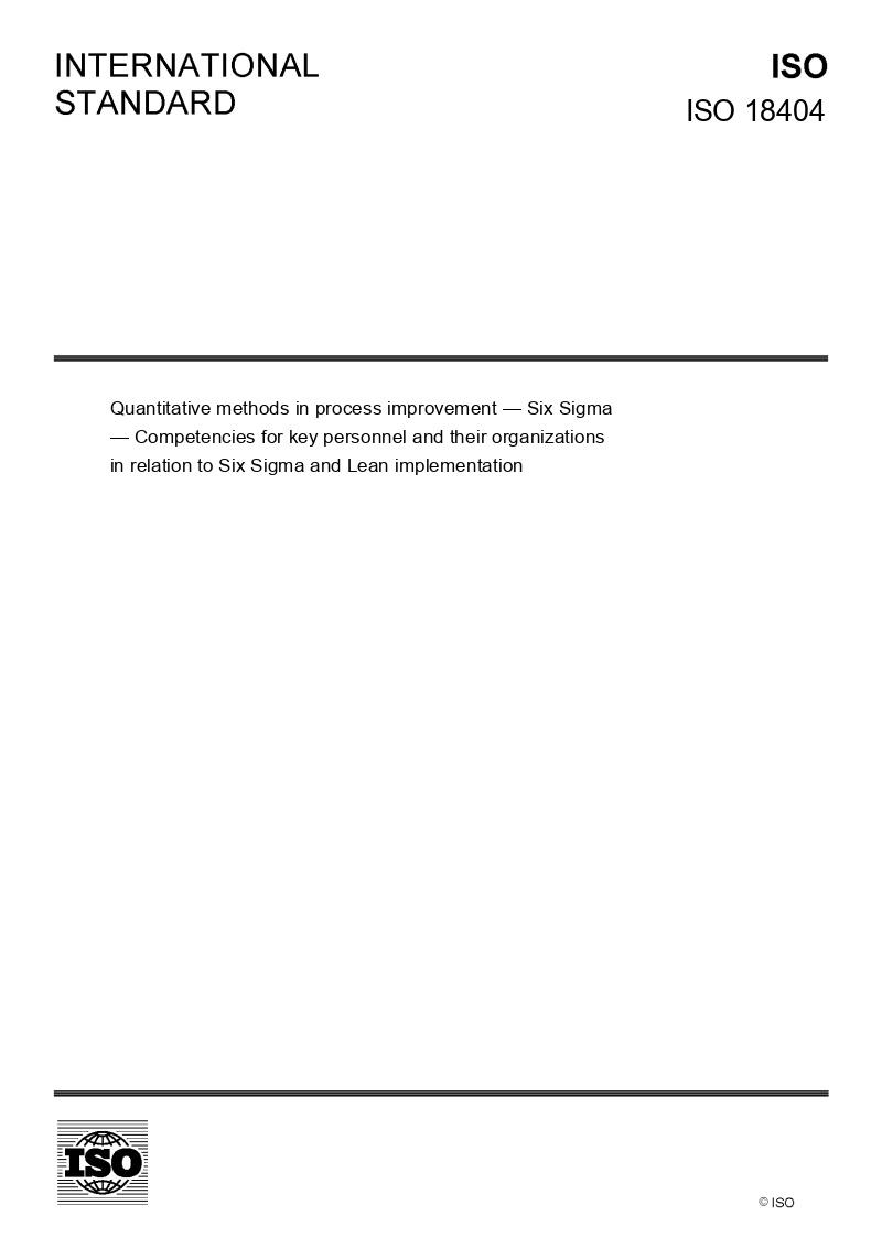 ISO 18404:2015