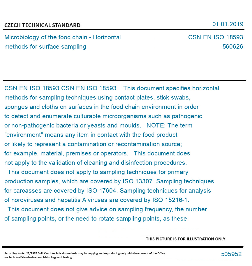 CSN EN ISO 18593 - Microbiology of the food chain - Horizontal methods ...