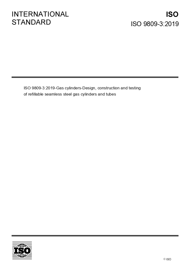 ISO 9809-3:2019 ISO 9809-3:2019