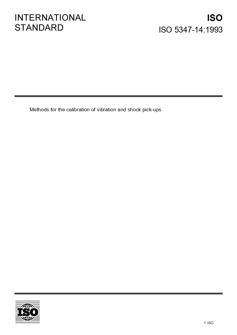 ISO 5347-14:1993