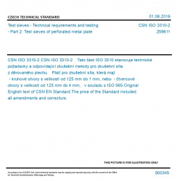 CSN ISO 3310-2 - Test sieves - Technical requirements and testing ...