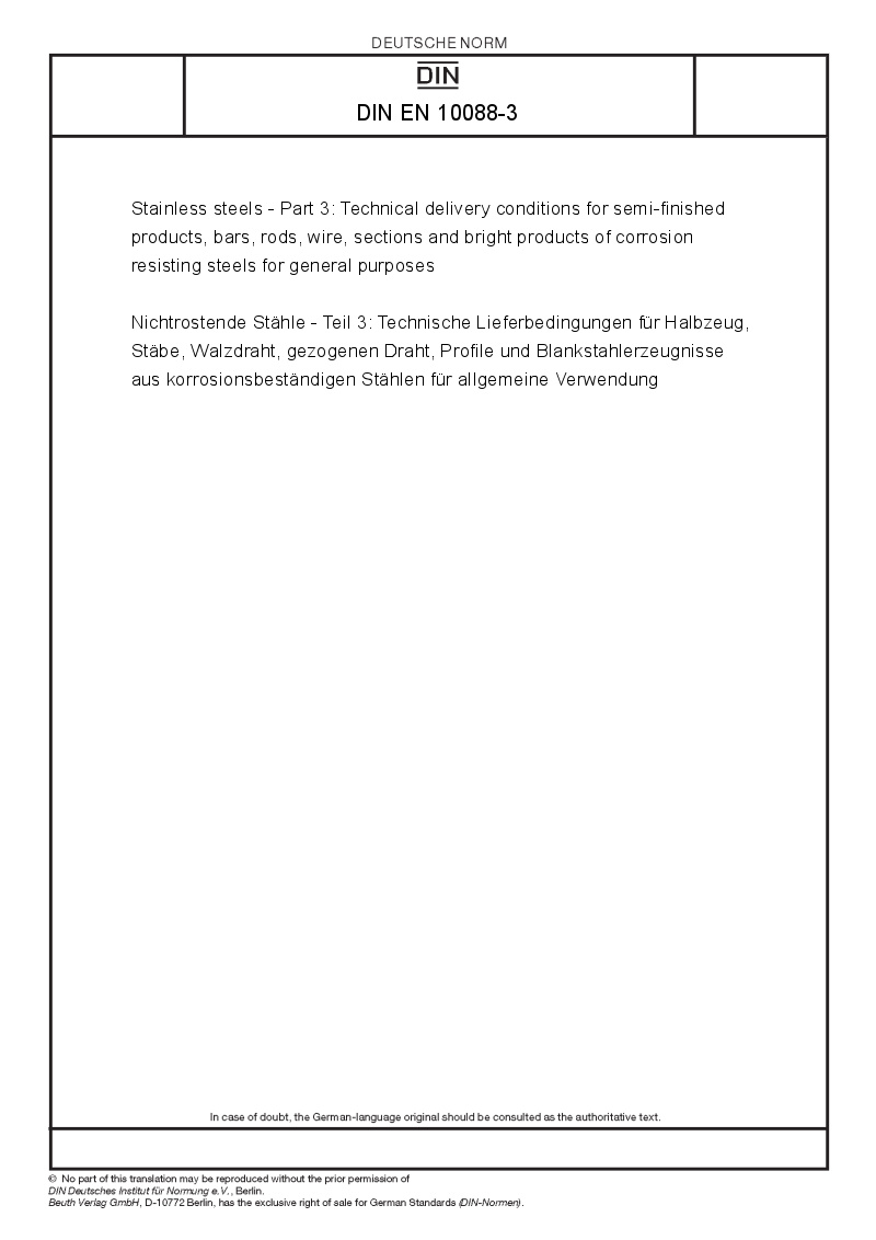 DIN EN 10088-3